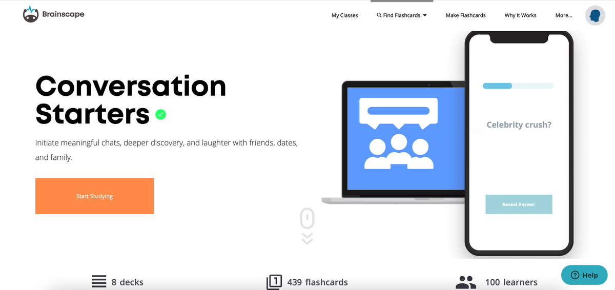 The cure for social awkwardness, 'Conversation Starters' flashcards are ...